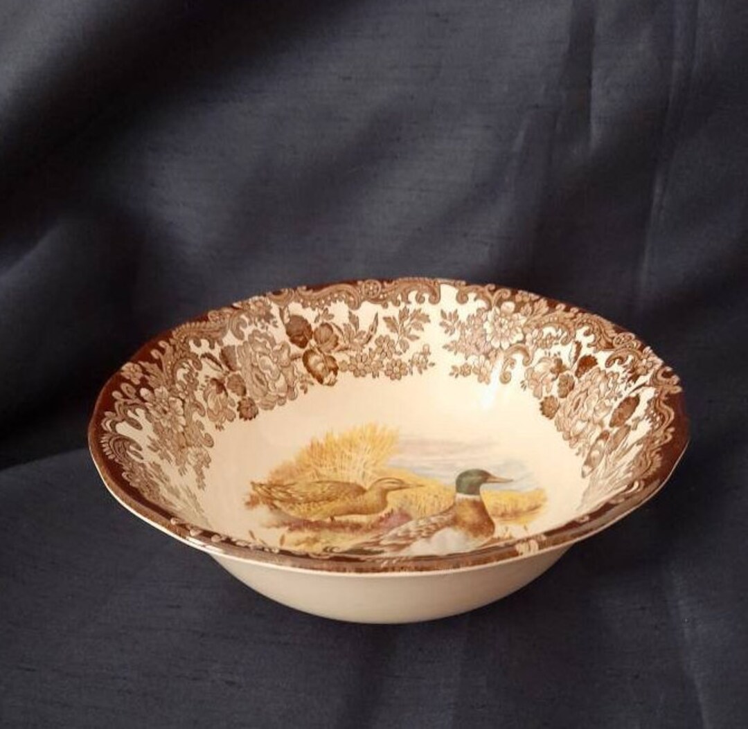 Royal Worcester Palissy Game Series Dessert Bowl - Etsy