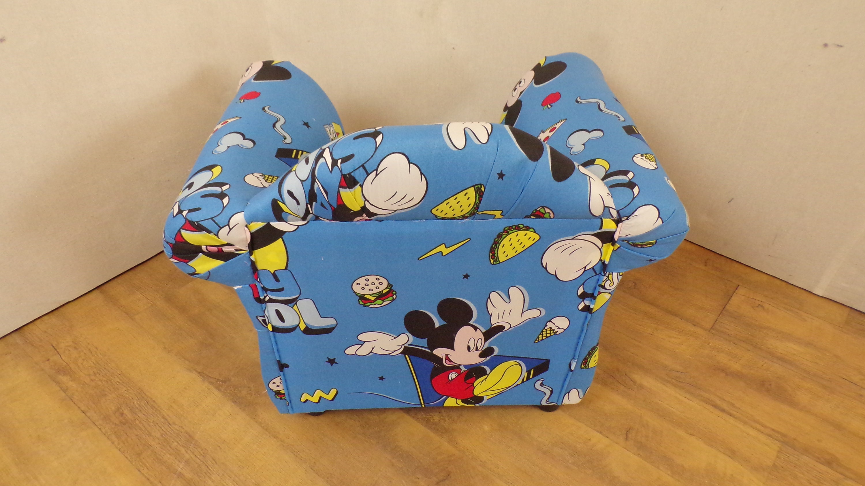 Children's/kids Armchair in 'mickey Mouse' Themed - Etsy