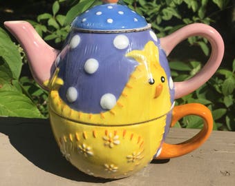 Chicken Tea Pot - Etsy