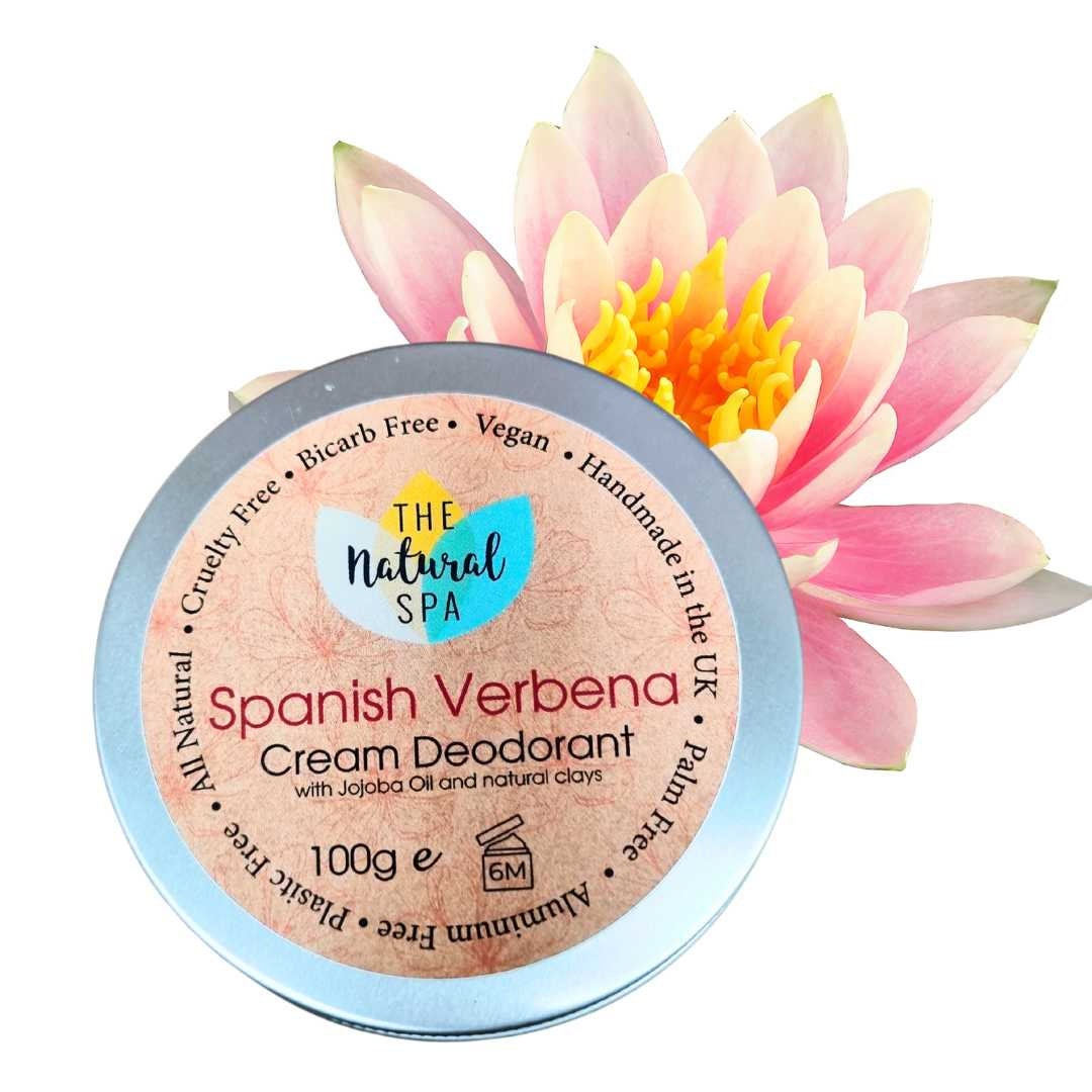 Spanish Verbena Cream Deodorant Balm - Naturally Bicarb and Aluminium ...