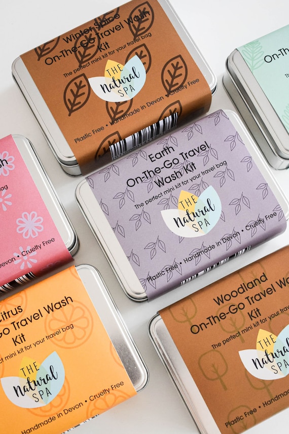 On the Go Zero Waste Travel Kit Vegan low Waste Stocking - Etsy UK