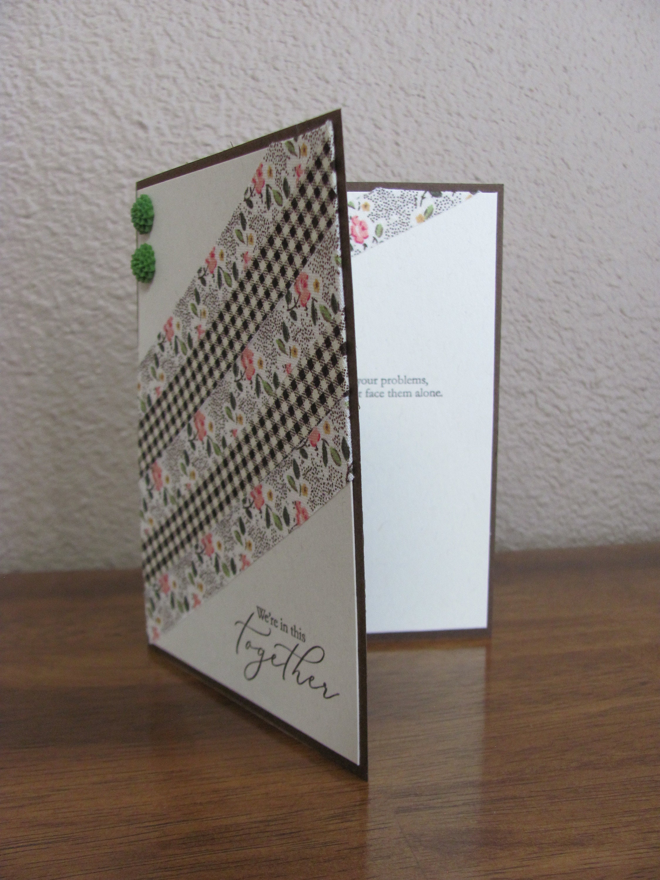 We're in This Together Support Greeting Card - Etsy