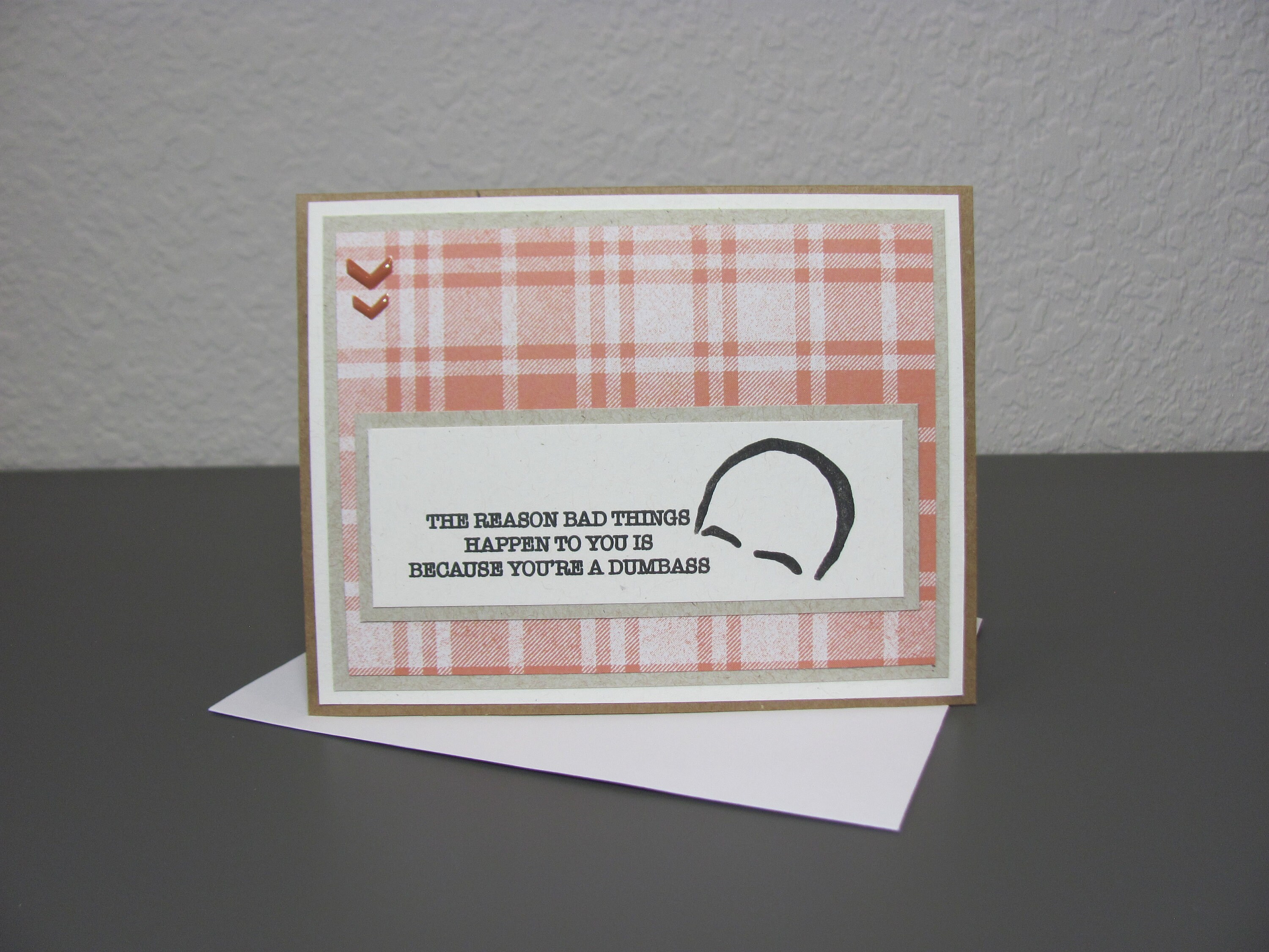 Red Forman Inspired Dumbass Humorous Greeting Card - Etsy