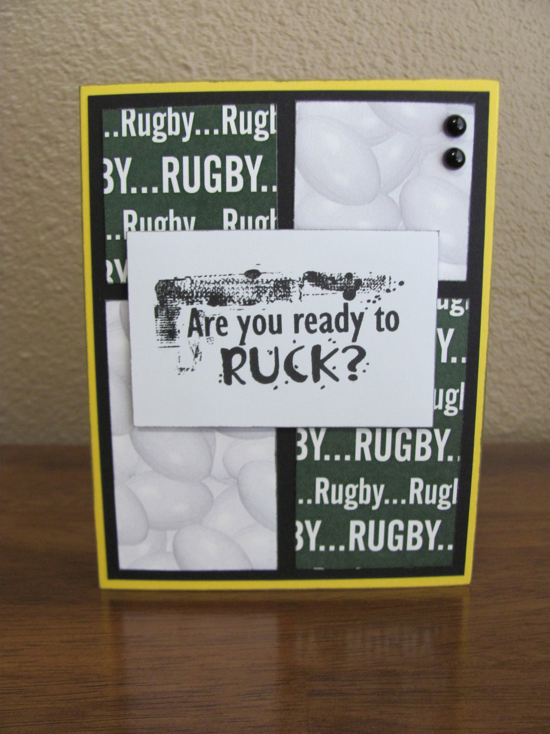 Rugby Are You Ready to Ruck Just Because Greeting Card - Etsy