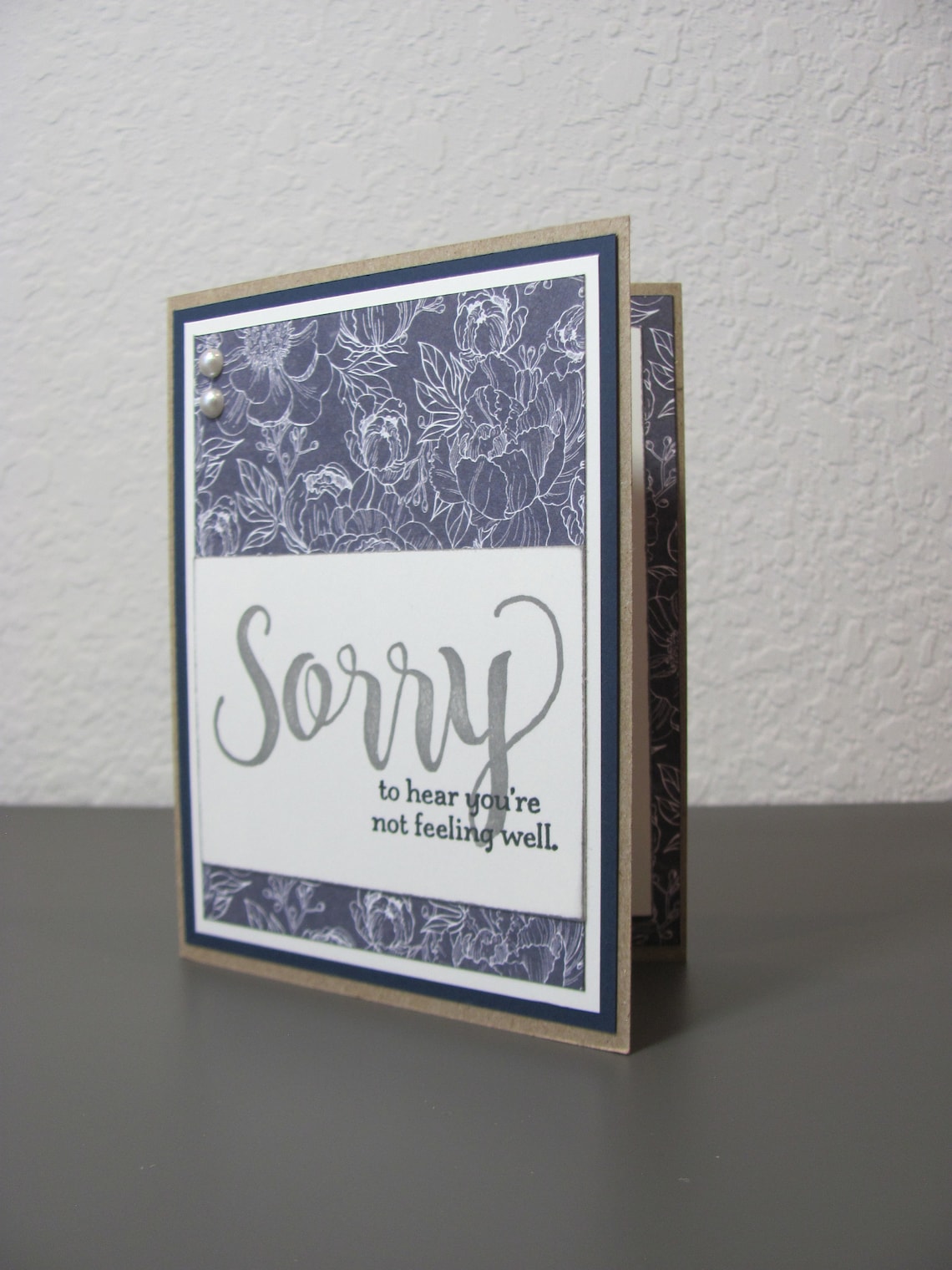 Sorry You're Not Feeling Well Get Well Soon Greeting Card - Etsy
