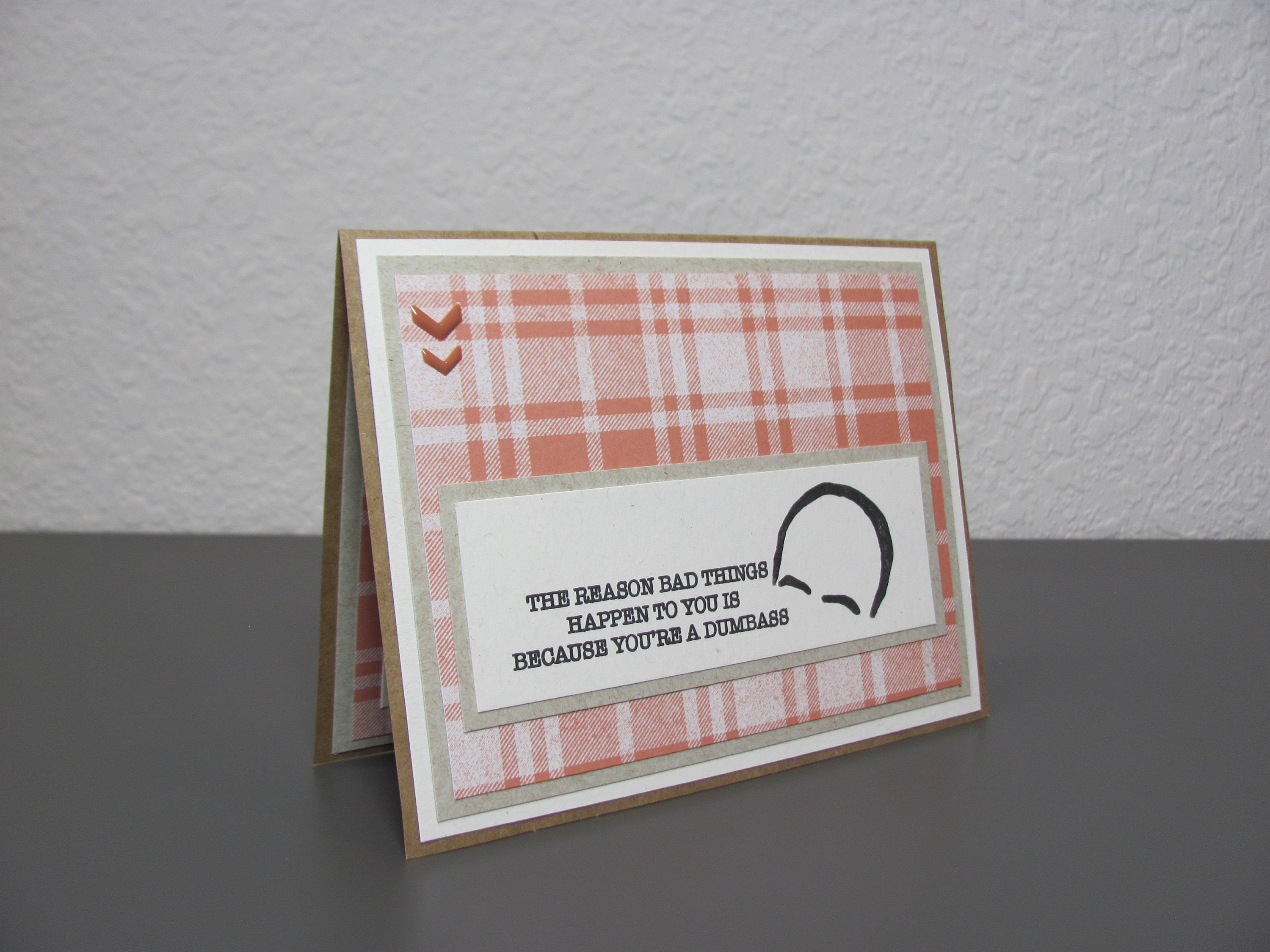 Red Forman Inspired Dumbass Humorous Greeting Card - Etsy