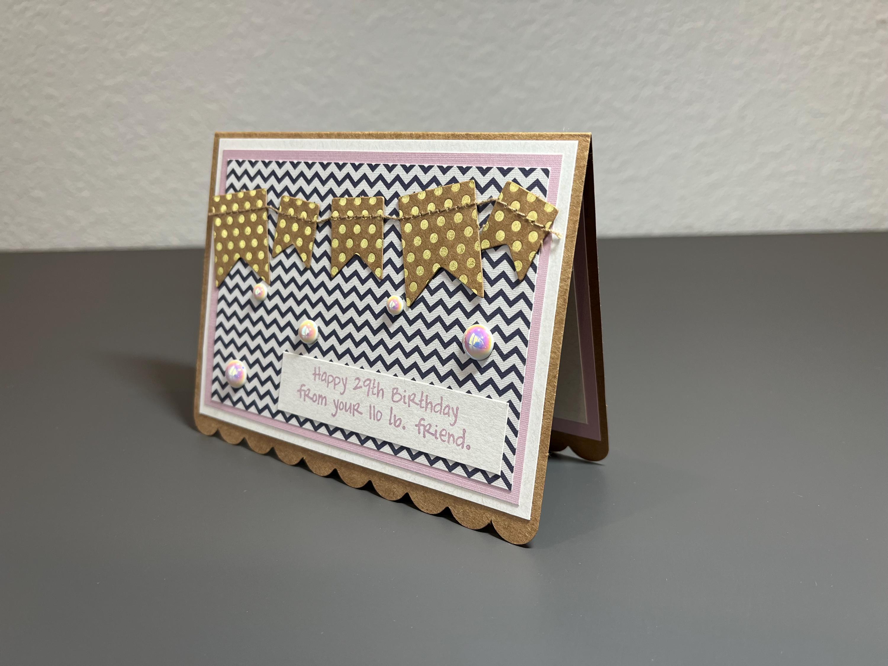 Happy Birthday From 110 Pound Friend Humorous Greeting Card - Etsy