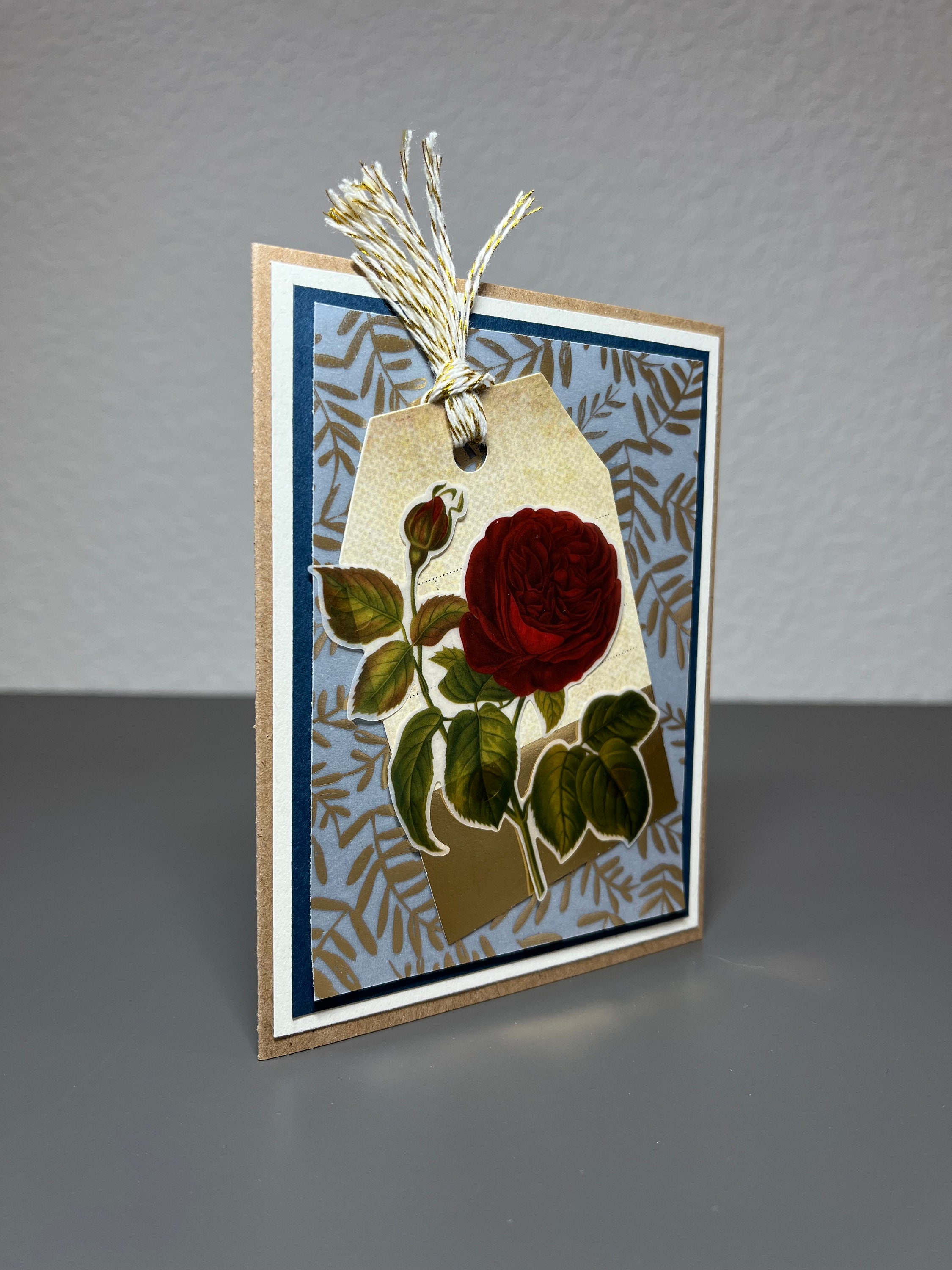 Rose Any Occasion Greeting Card - Etsy