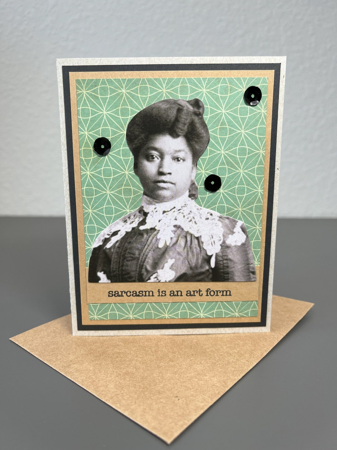 Sarcasm is an Art Form Snarky Humor Just Because Greeting Card - Etsy