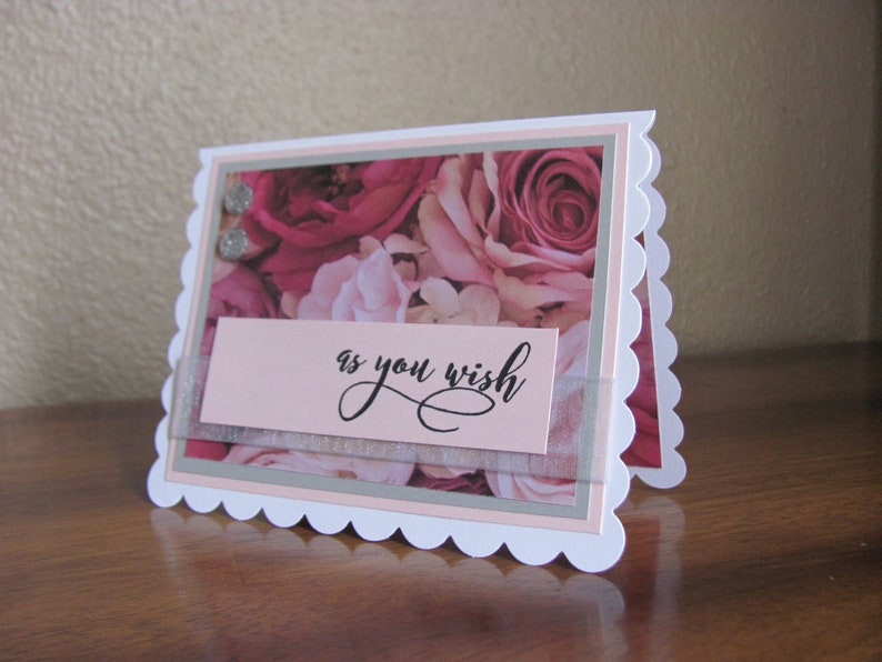 As You Wish Princess Bride Themed Love Greeting Card - Etsy