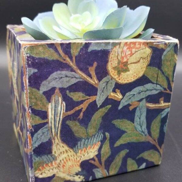 Decoupage Flower Pot - Etsy