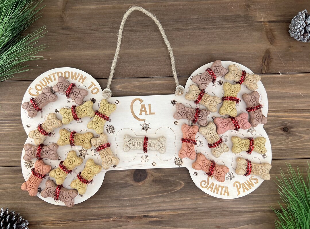 Pet Advent Calendar, Pet Christmas Countdown - Etsy