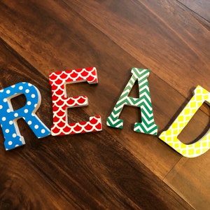READ Letters Word Decor (classroom) - Etsy