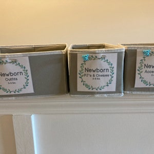 Editable* Labels for Baby Clothes Newborn-18 Months - Etsy