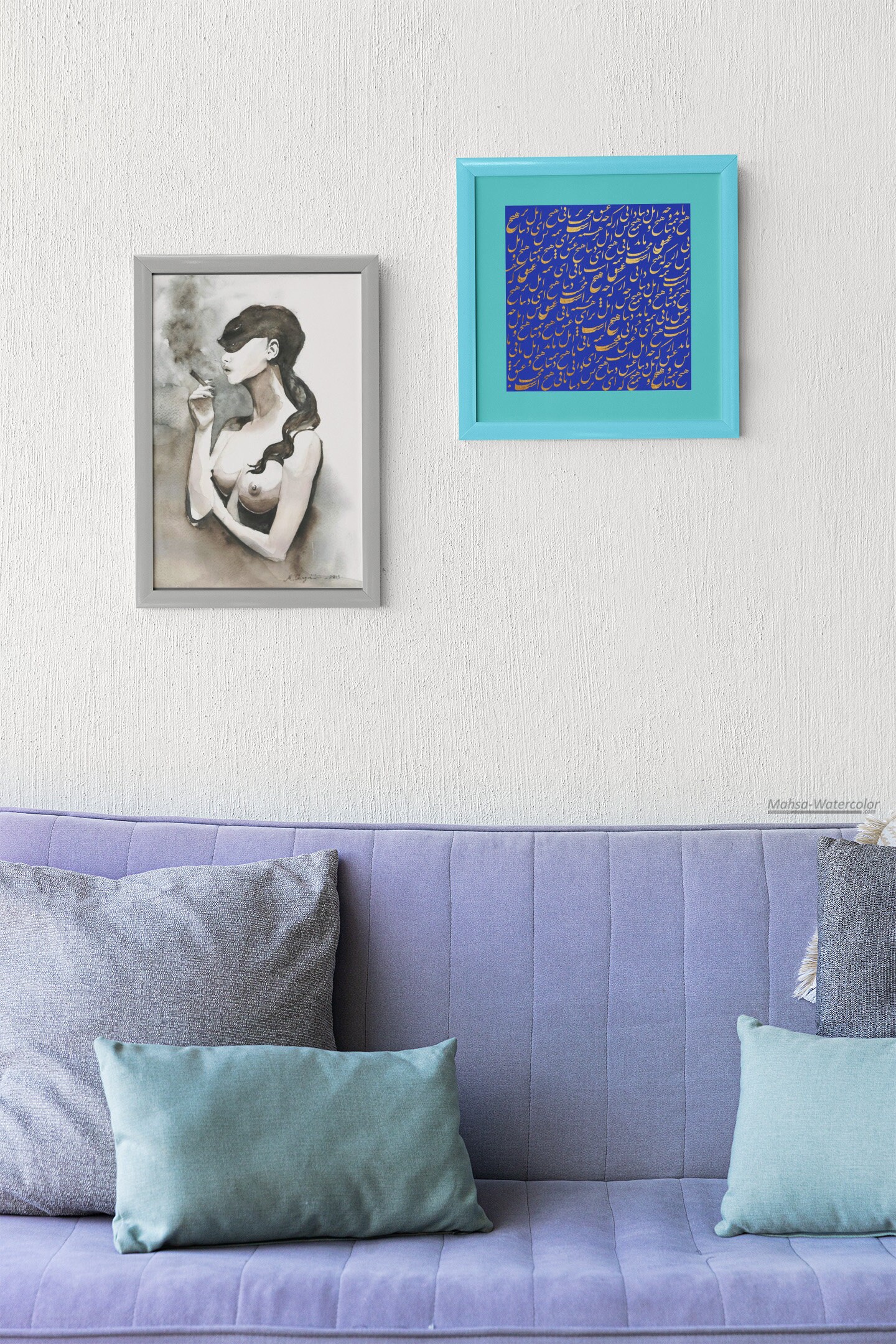 Molana/rumi Poem-ey Hich/persian Art/farsi Poem Calligraphy - Etsy