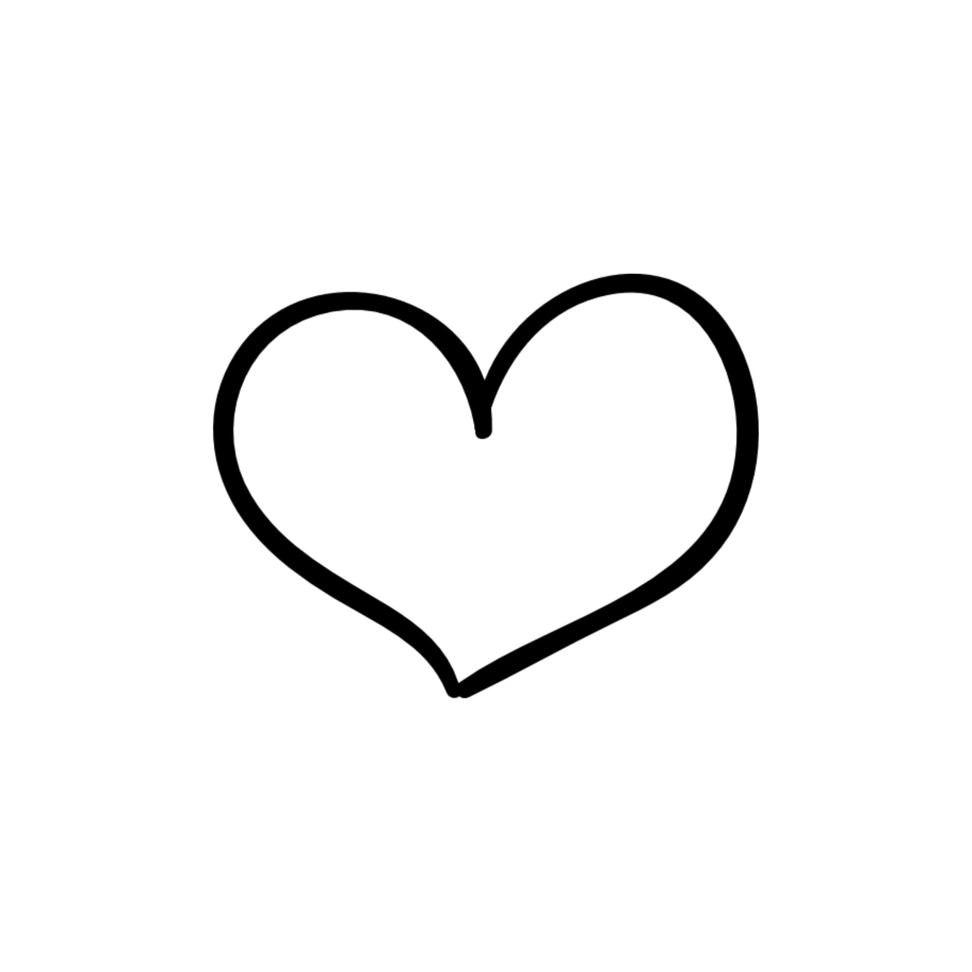 Heart SVG File, Instant Download for Cricut or Silhouette, Heart Symbol ...