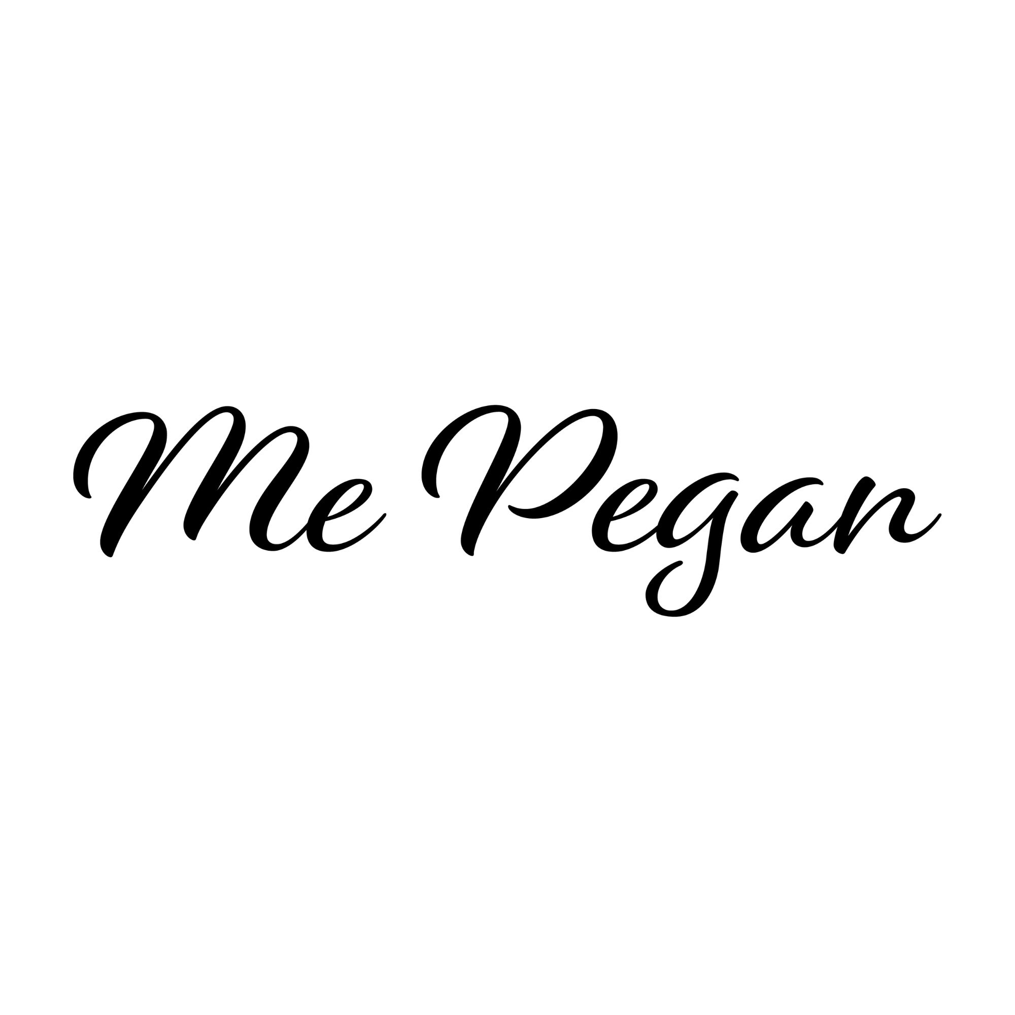 Me Pegan Decal Sticker Meme Text | Etsy