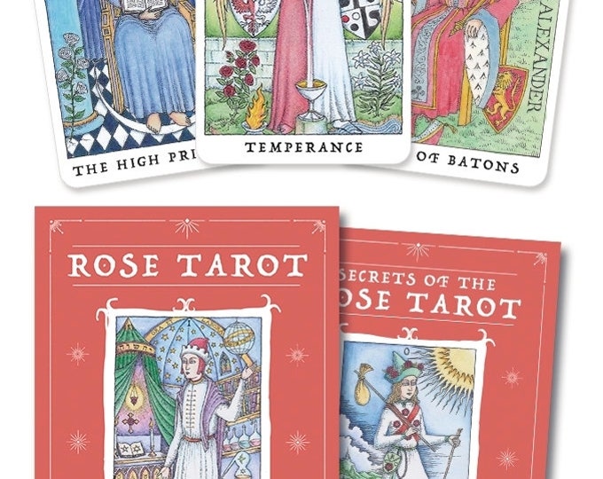 Rose Tarot-open the Eye of the Heart With the Divine Wisdom of the Ages ...