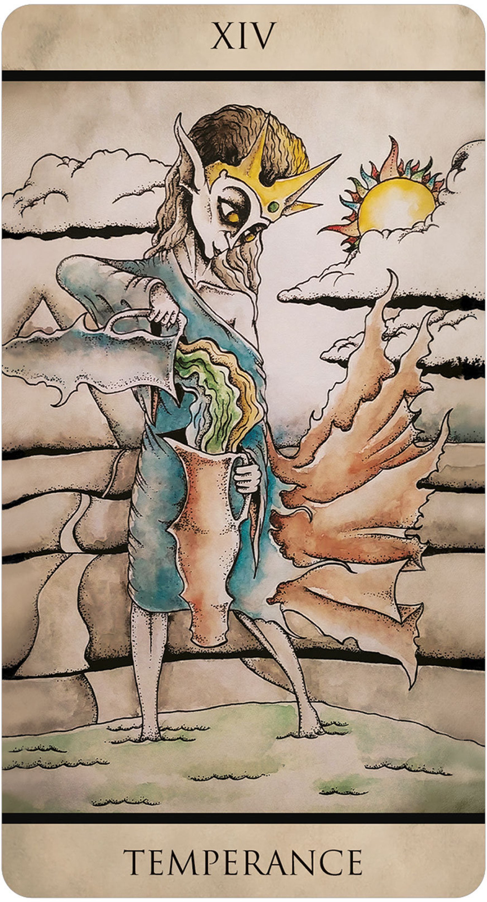 Tarot Nuages-land of Clouds Has Its Own | Etsy