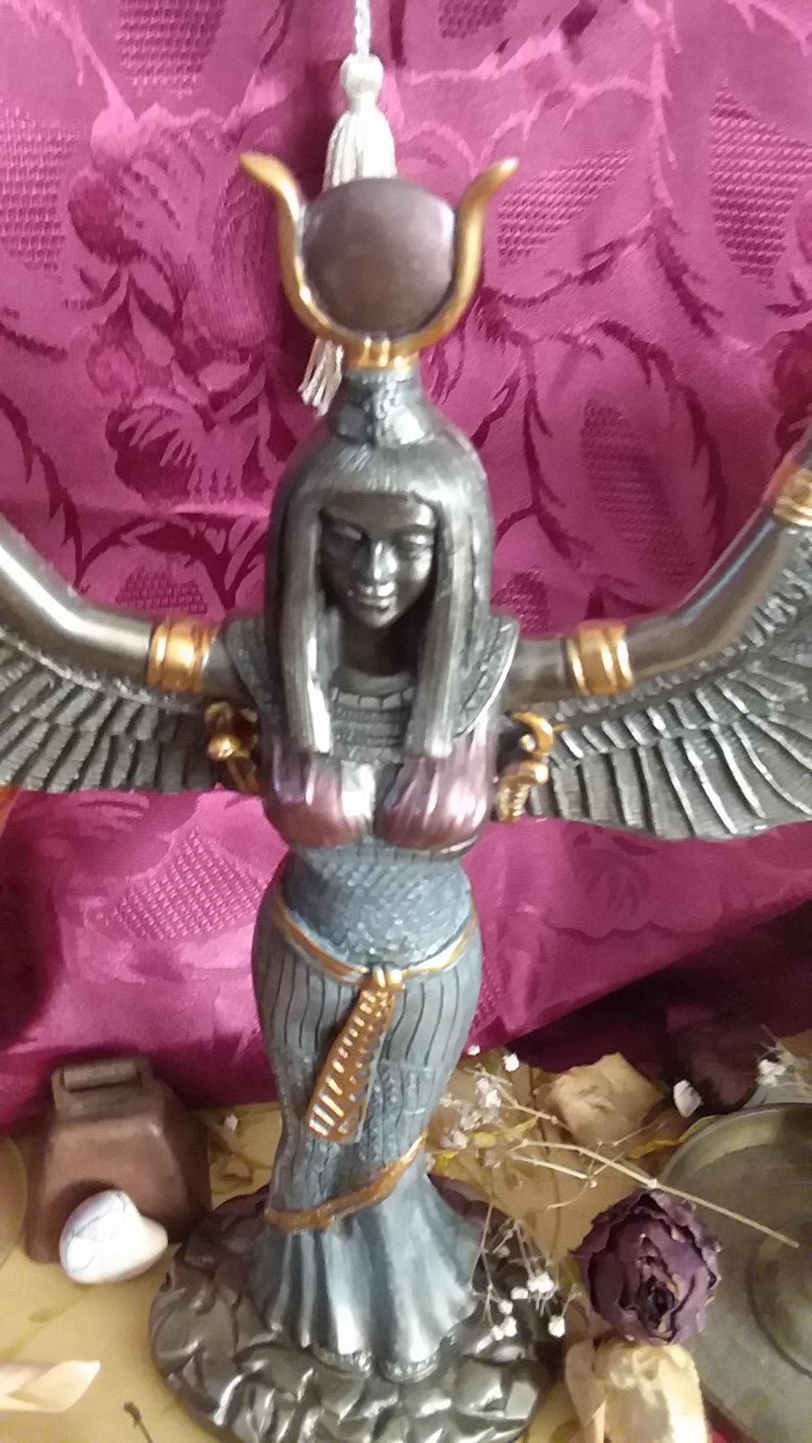 Isis Ancient Egyptian Goddess-magical Healer-she Cured the - Etsy