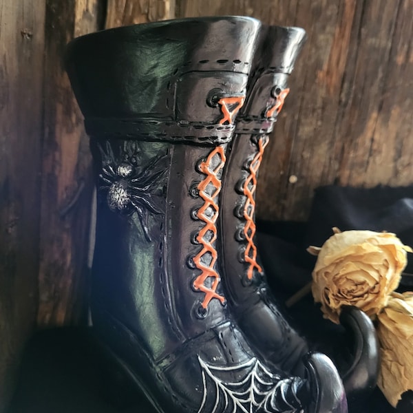 Witch Boots - Etsy