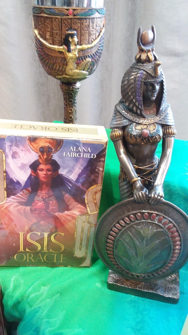 Isis Ancient Egyptian Goddess-Magical Healer-She Cured the | Etsy