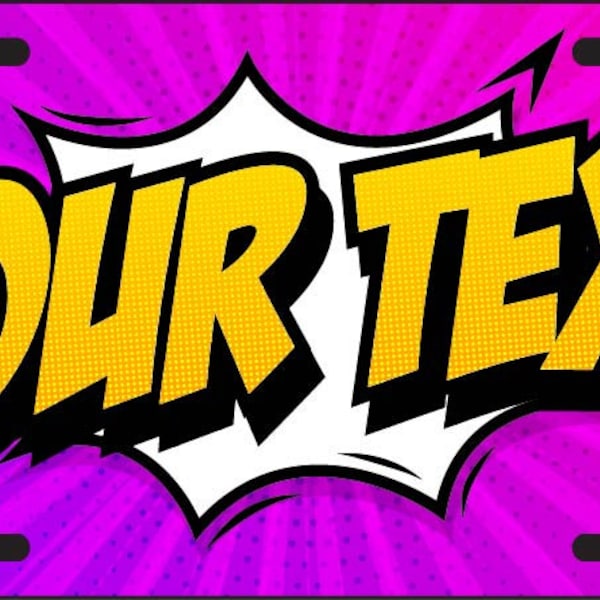 Comic Book Words - Etsy