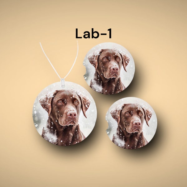Chocolate Lab Air Freshener - Etsy