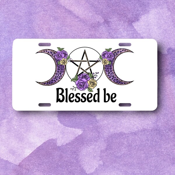Front License Plate Witch - Etsy