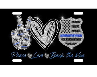 Cops License Plate - Etsy