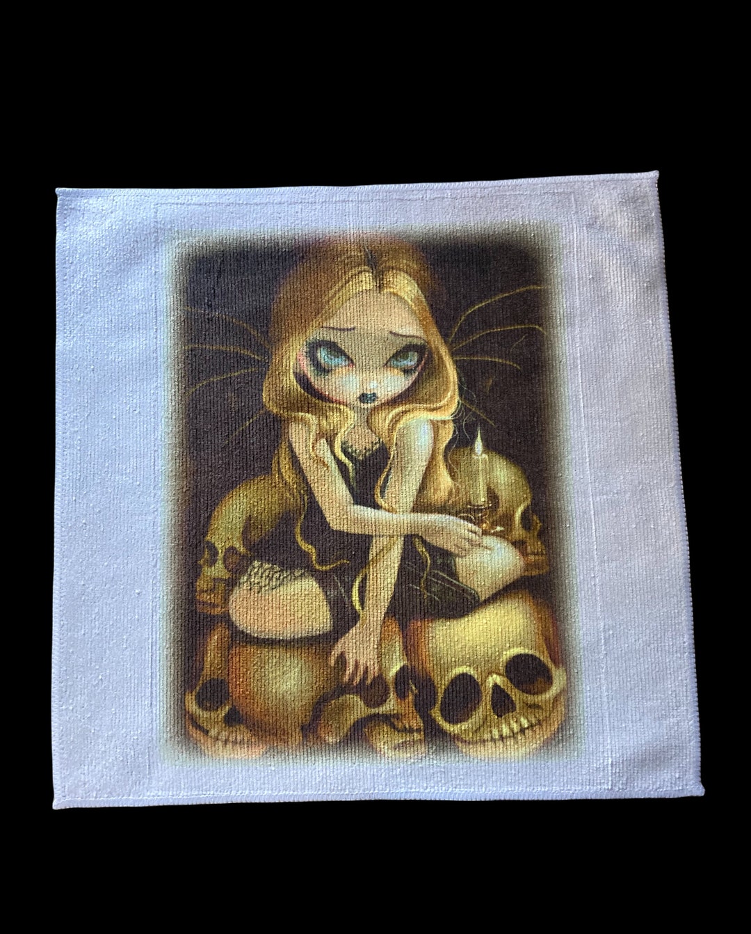 Gothic Computer Cloth - Vampire Bat Wings - Fantasy Art - Jasmine ...