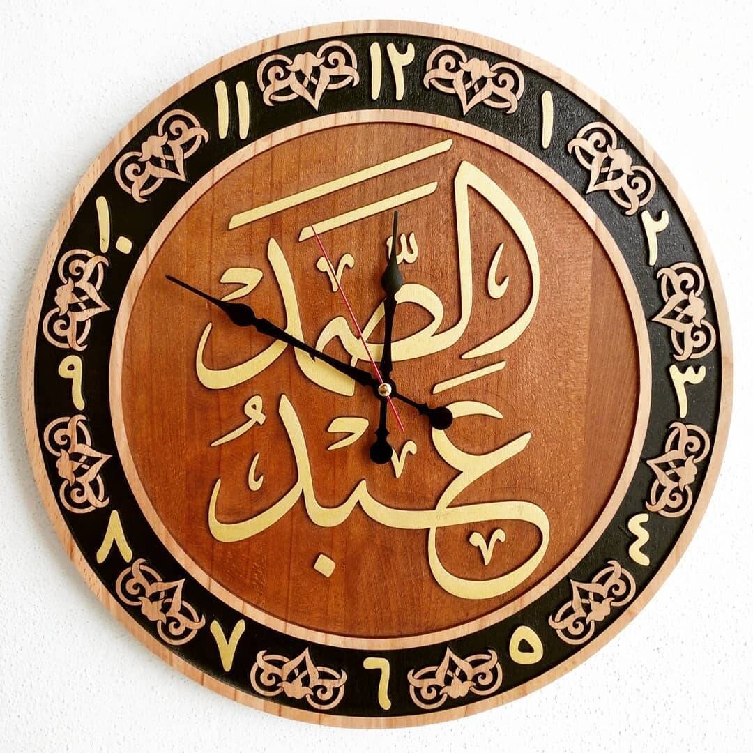Personalize Your Wooden Clock custom Wall Clock wood Carving - Etsy