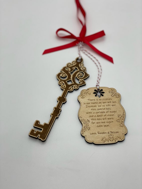 Santa's Magic Key / Personalized Santa Key / Magic Santa | Etsy