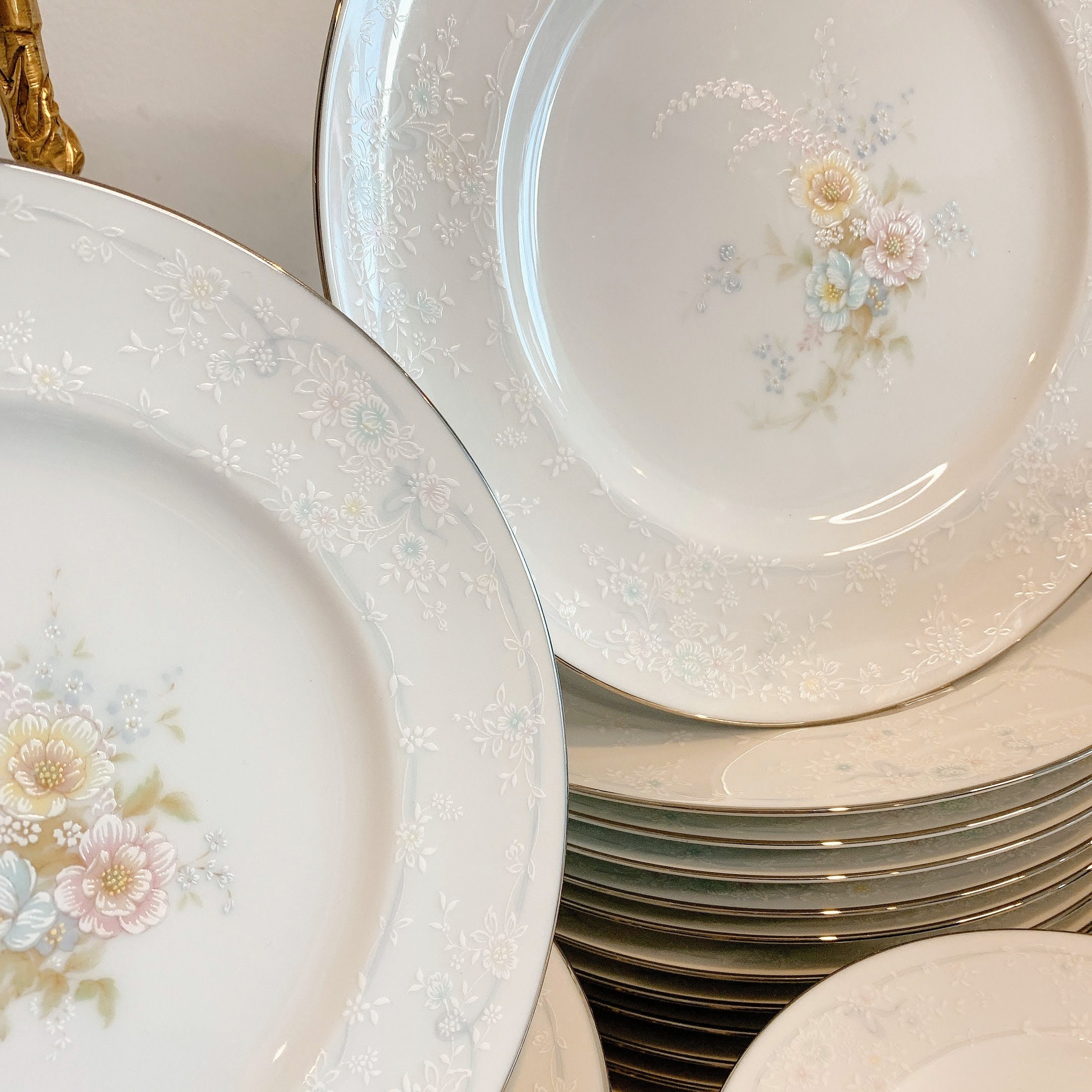 Vintage Noritake Ireland Anticipation 2963 Set for 10 Place Settings ...