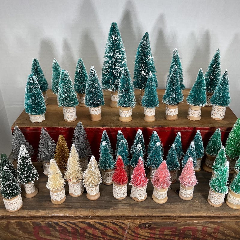 Spool Christmas Trees - Etsy