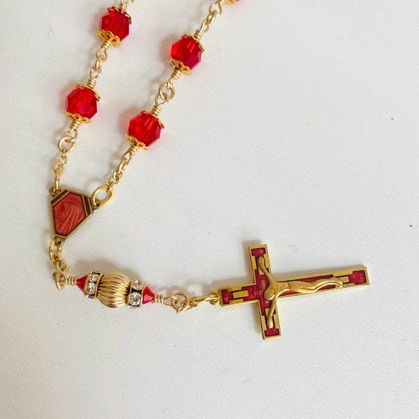 Divine Mercy Rosary - Etsy