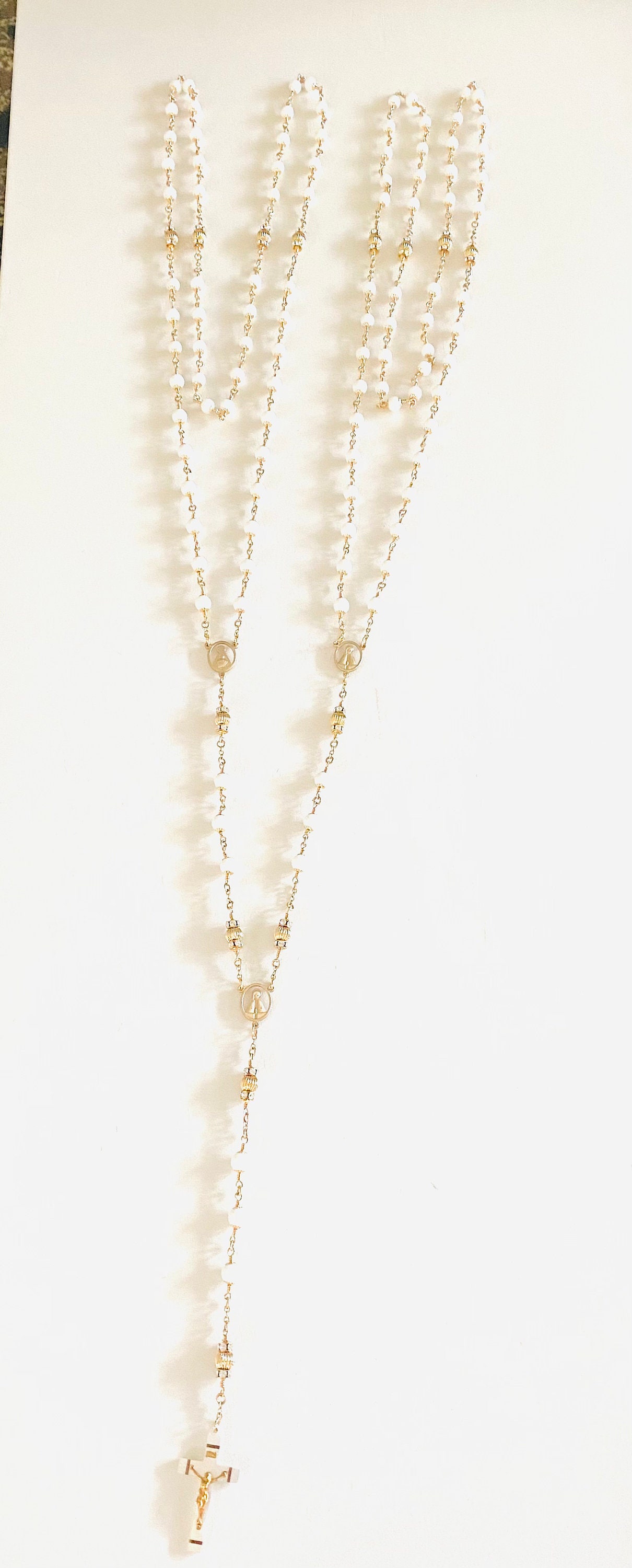 Wedding Lasso Rosary Gold Filled Wire Heirloom Style Custom Made - Etsy