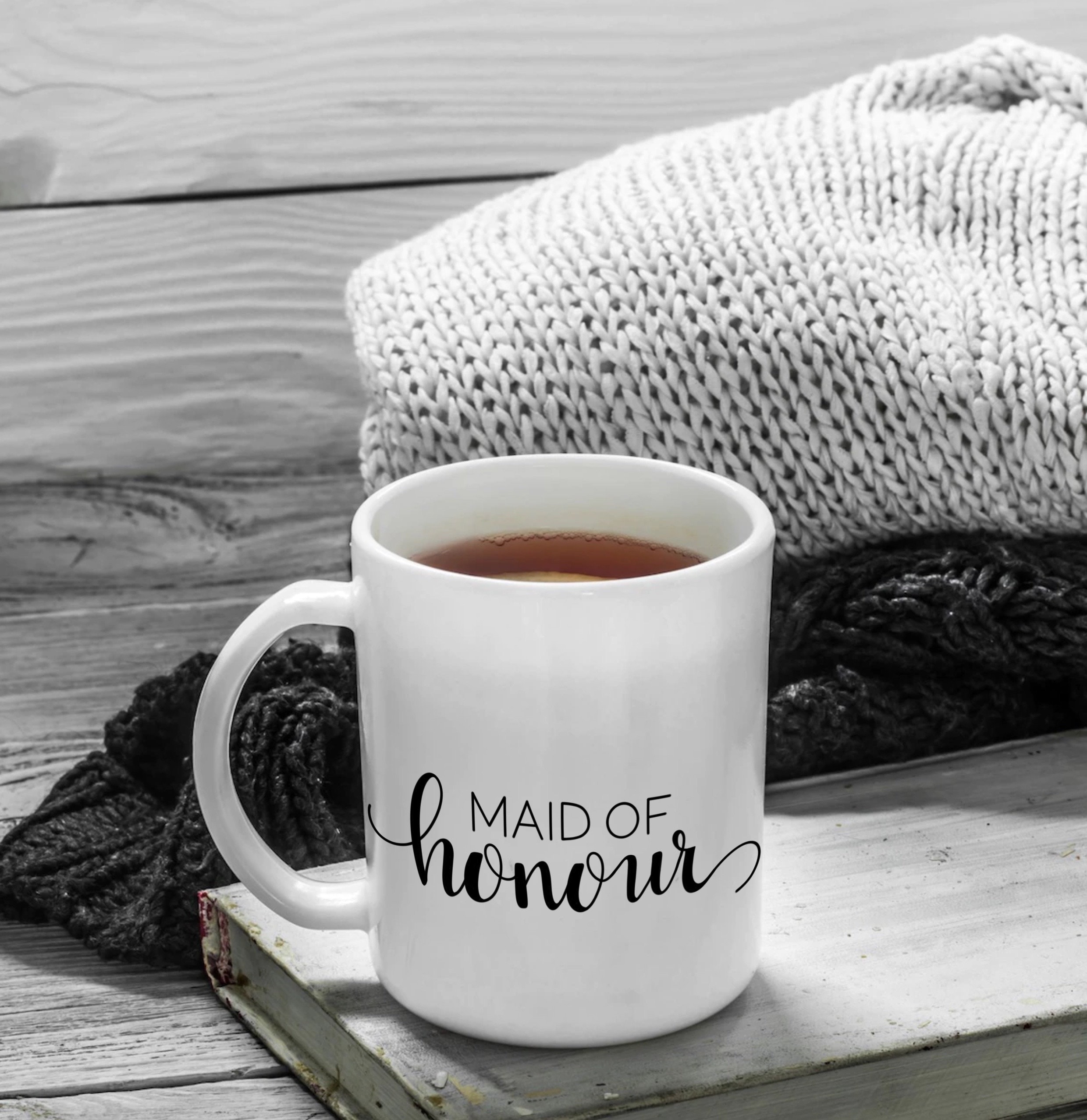 Maid of Honour Font Bundle / Font SVG Bundle / Bundle / Wedding Svg ...