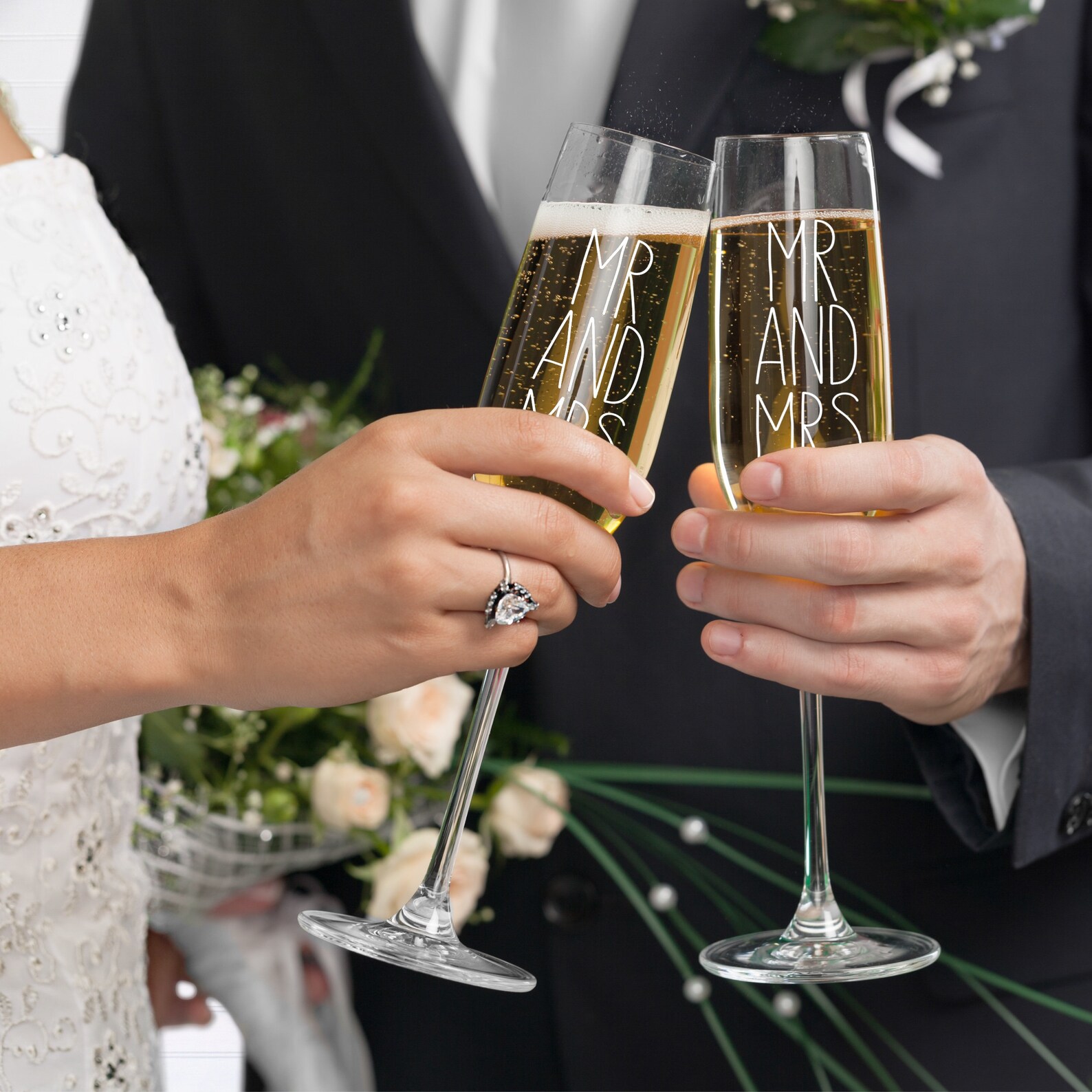 Mr and Mrs Font Bundle / Font SVG Bundle / Svg Bundle / Wedding Svg ...