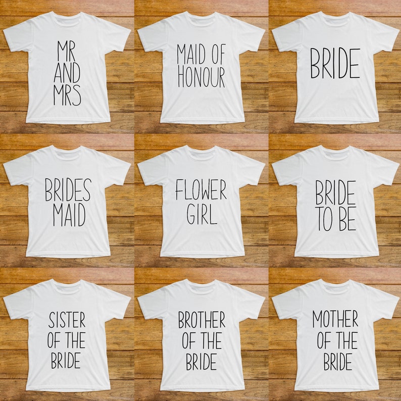 Bridal Party Font Bundle / Font SVG Bundle / Svg Bundle / Wedding Svg ...