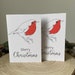 Printable Christmas Card / Robin Card / Downloadable Christmas Card ...