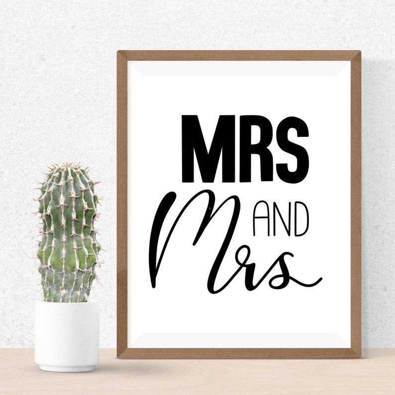 Mrs and Mrs Font Bundle / Font SVG Bundle / Svg Bundle / Wedding Svg ...