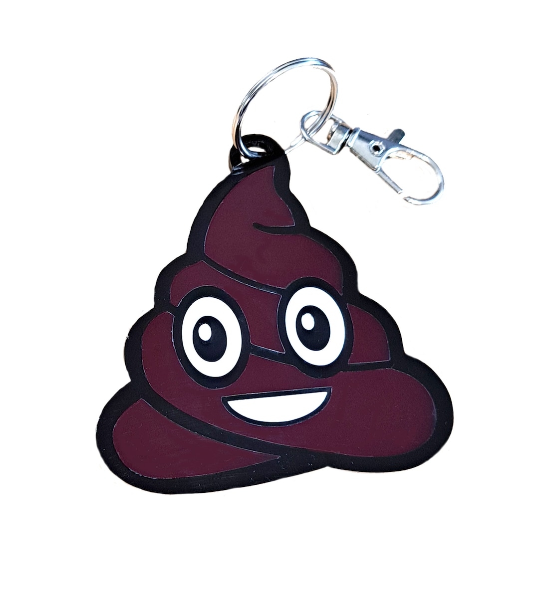 Large Poo Emoji Bag Tag. Poo Emoji Keyring. Emoji Bag Tags. Emoji ...