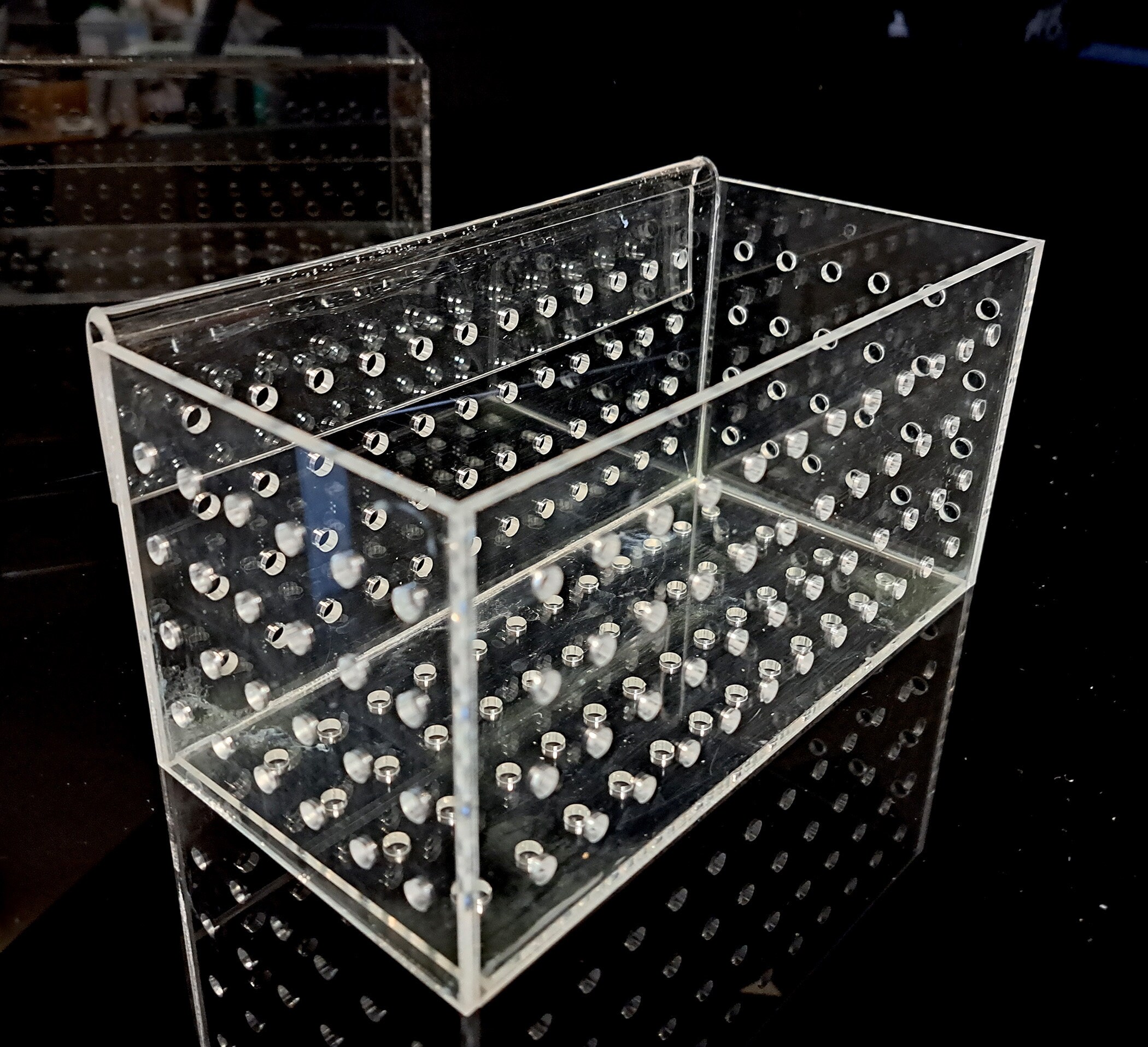 Acrylic Acclimation Tanks Isolation Breeding Box Aquarium Fish Tank ...