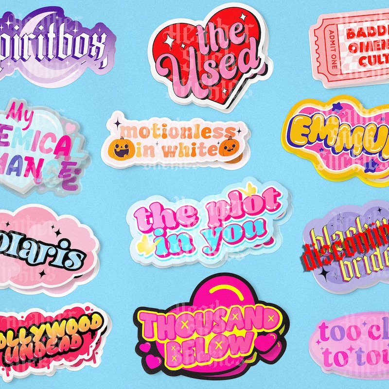 Metalcore Vinyl Decal - Etsy UK