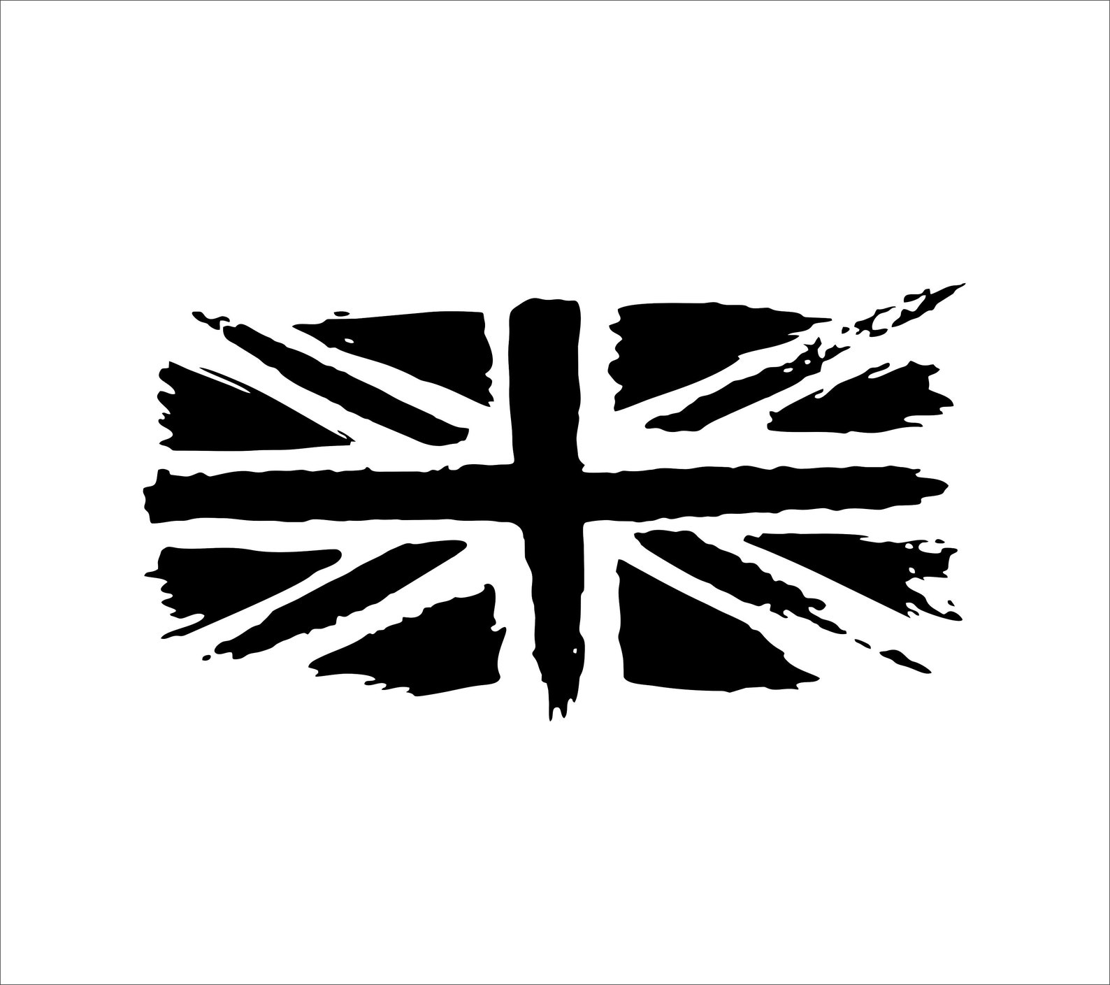 Union Jack Flag Splash Sticker Decal Campervan Motorhome Caravan Van ...