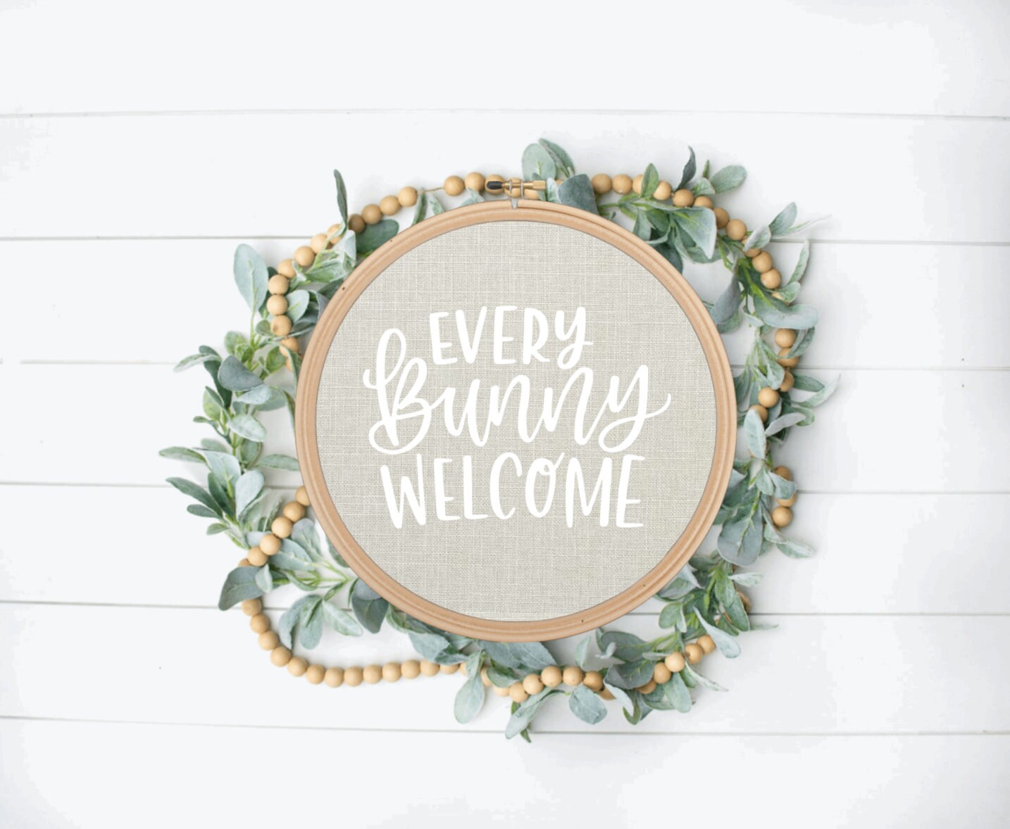Iron-on Every Bunny Welcome Decal // Spring // Easter - Etsy