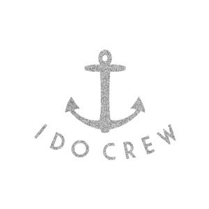 Iron-on I DO CREW Decal With Anchor // Wedding // Bachelorette - Etsy