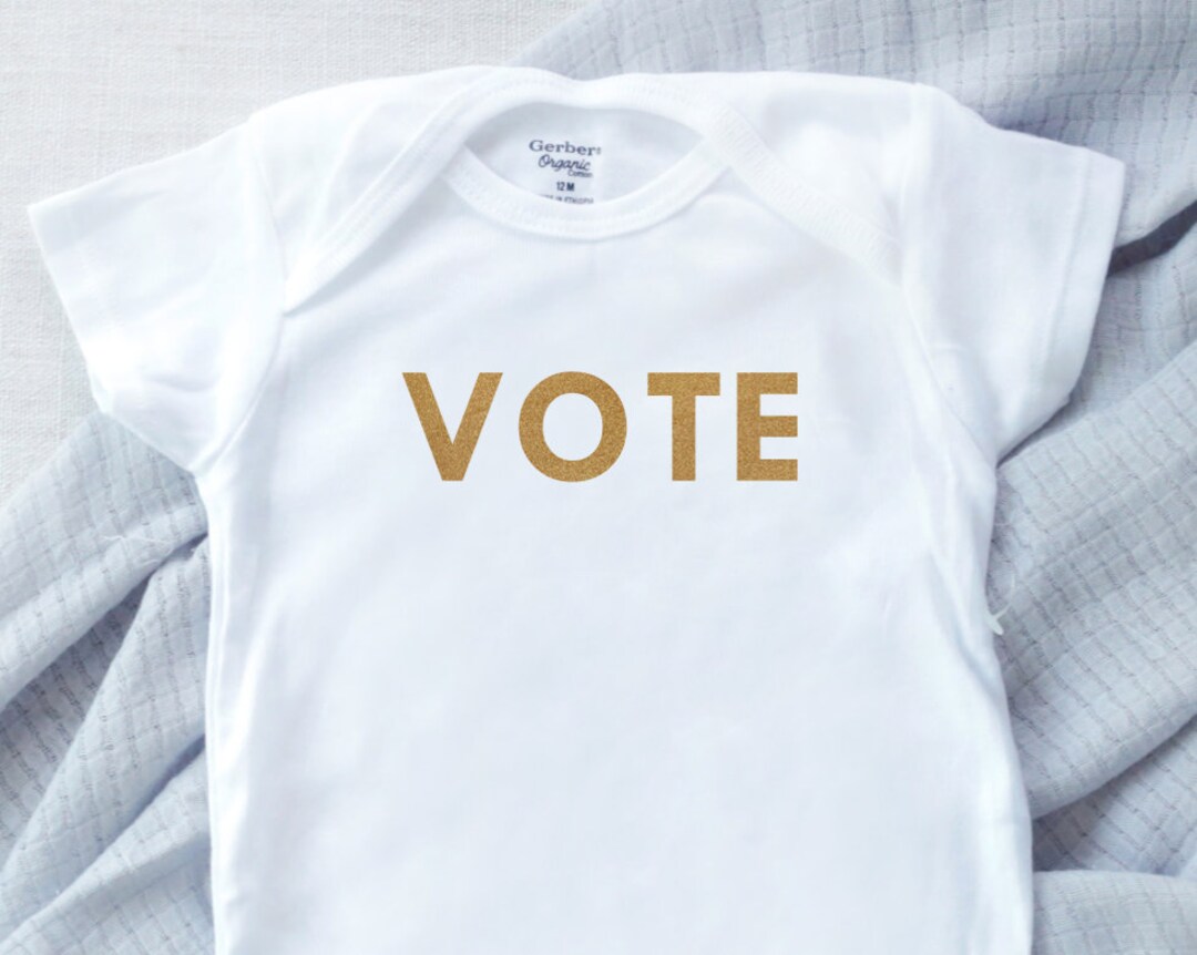 Vote Baby Bodysuit // Political // Presidential Election - Etsy