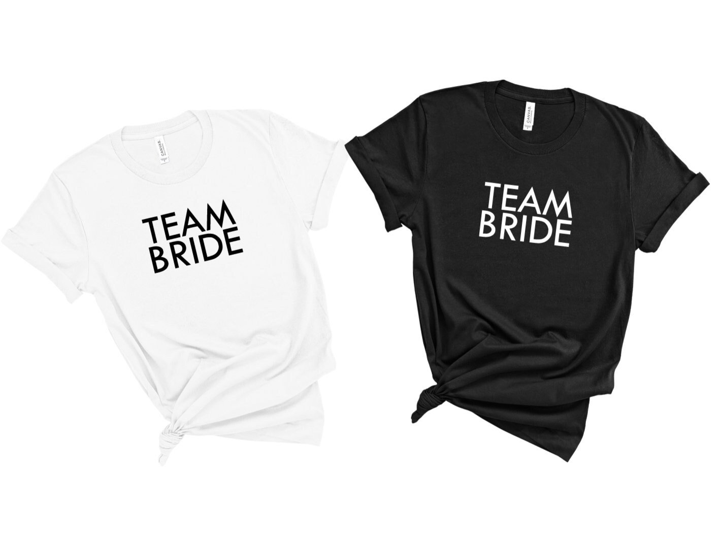 Iron-on TEAM BRIDE Decal // Wedding // Bachelorette Party - Etsy